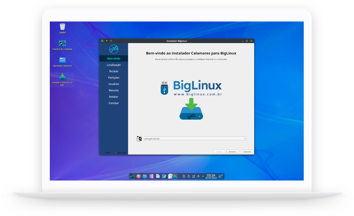 laptop-biglinux - Site Oficial Biglinux
