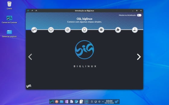 boas vindas biglinux - Site Oficial Biglinux